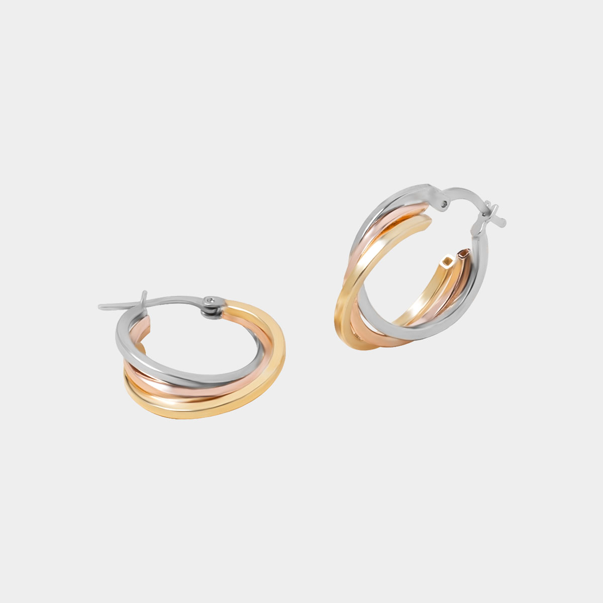 Angular Folded Earrings